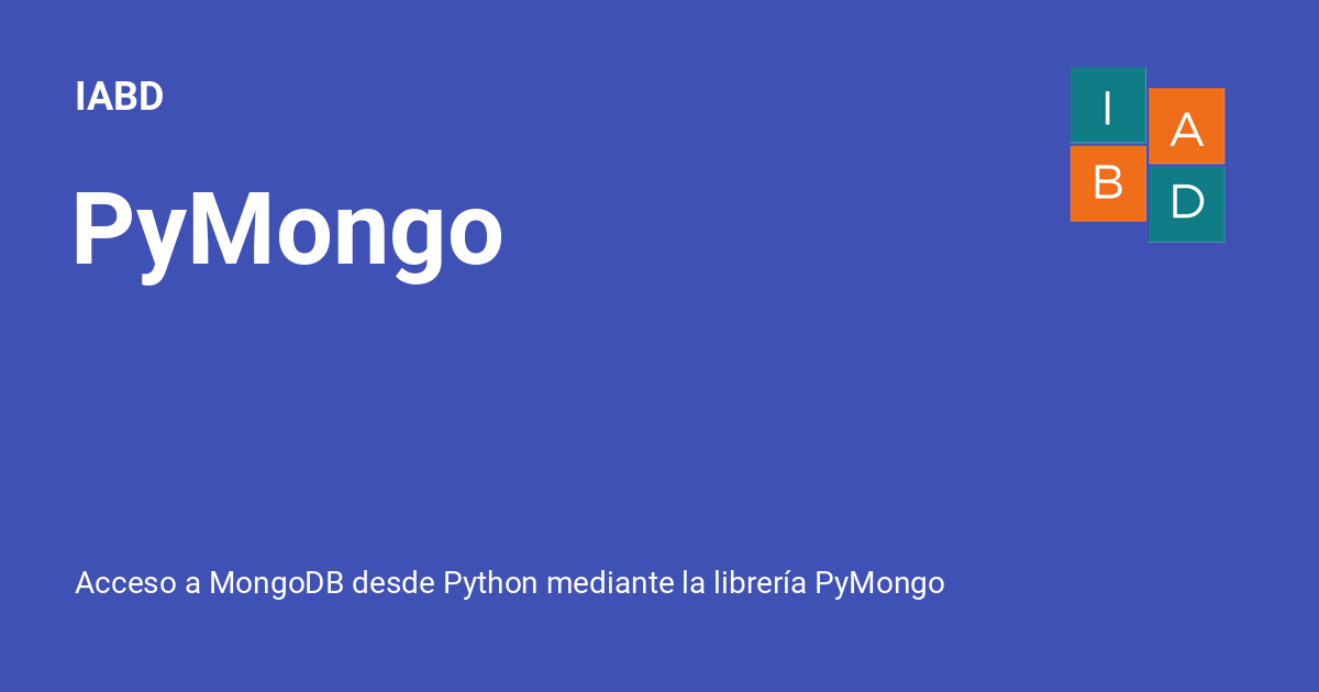 PyMongo - IABD